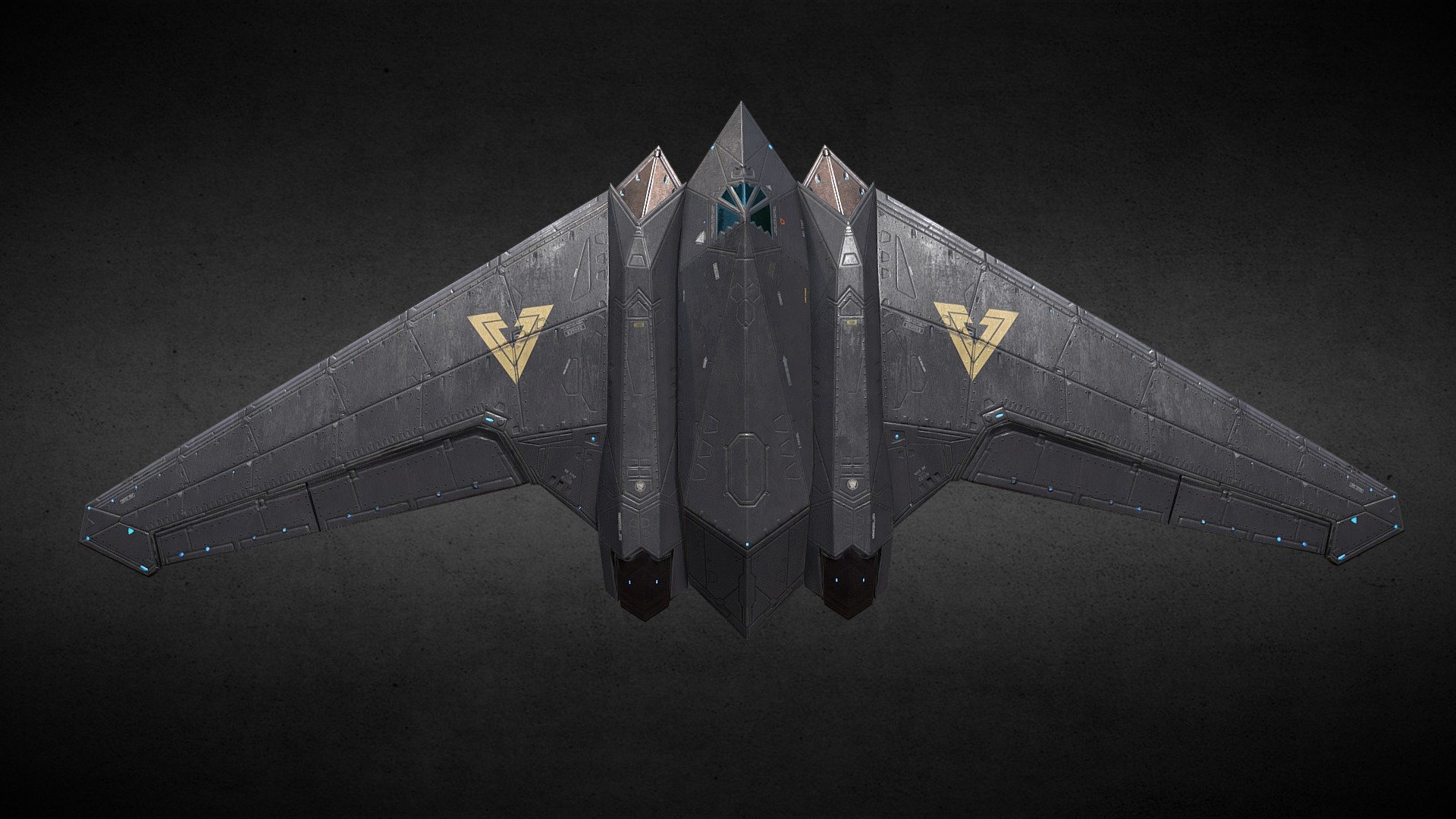 bomber - 3D model by lostsoundzz [3d26f0a] - Sketchfab