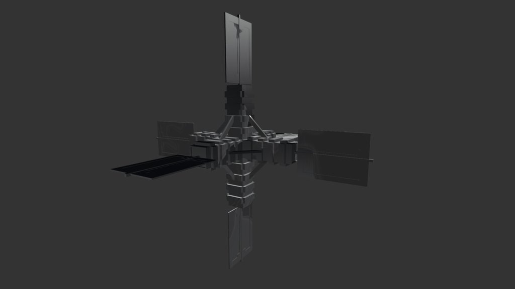 Space Station - - A 3D model collection by The Lister ...