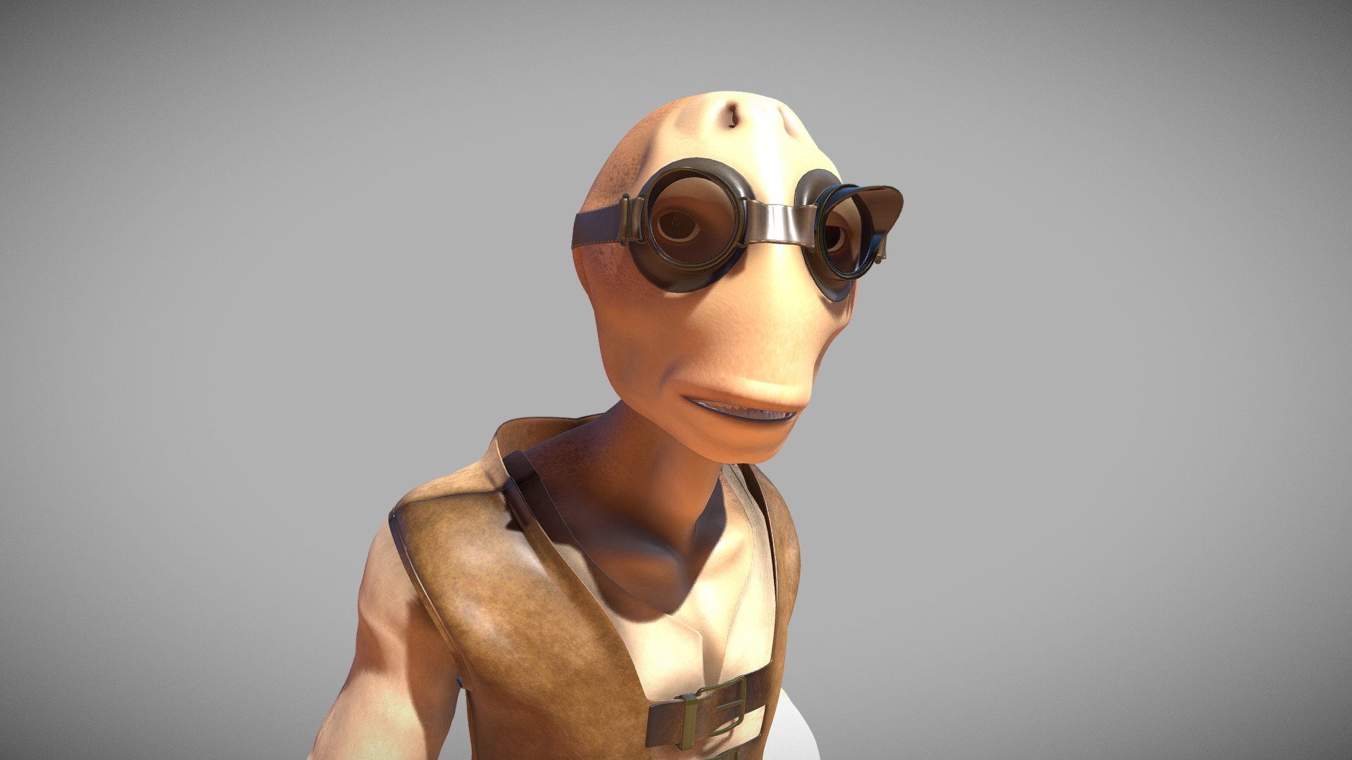 Creature - 3D model by Kyan0s [3d28be2] - Sketchfab