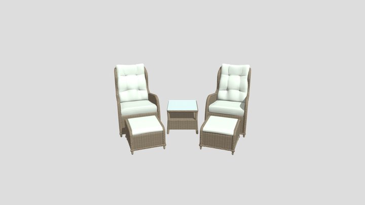 Recliner 3D models - Sketchfab