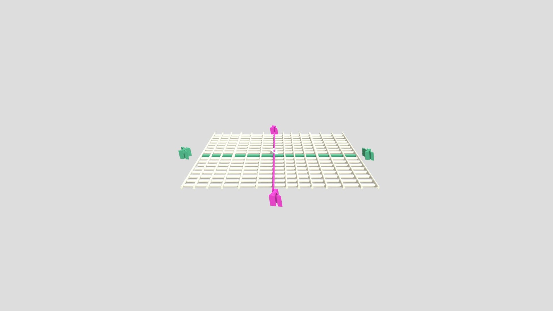 Coordinate Grid With Axes - 3D model by teresacoffman [3d2a006] - Sketchfab