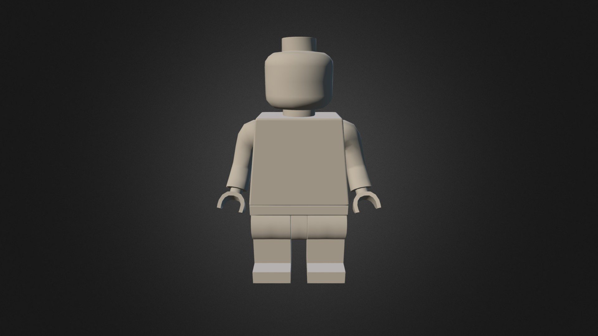 Lego Man - 3D model by vic3 [3d2a25e] - Sketchfab