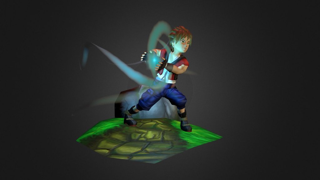 Projectile attack - 3D model by atito [3d2a374] - Sketchfab