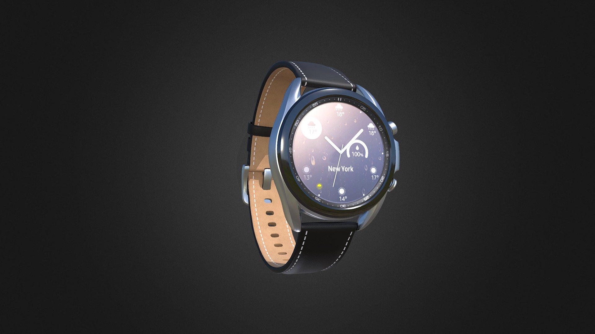 Samsung Galaxy Watch - 3D model by Mashood_ (@mashood) [3d2b00f ...