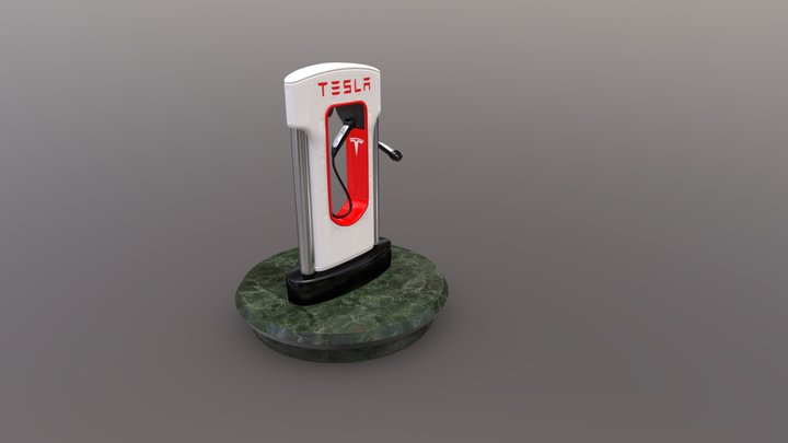 Tesla-charger 3D models - Sketchfab