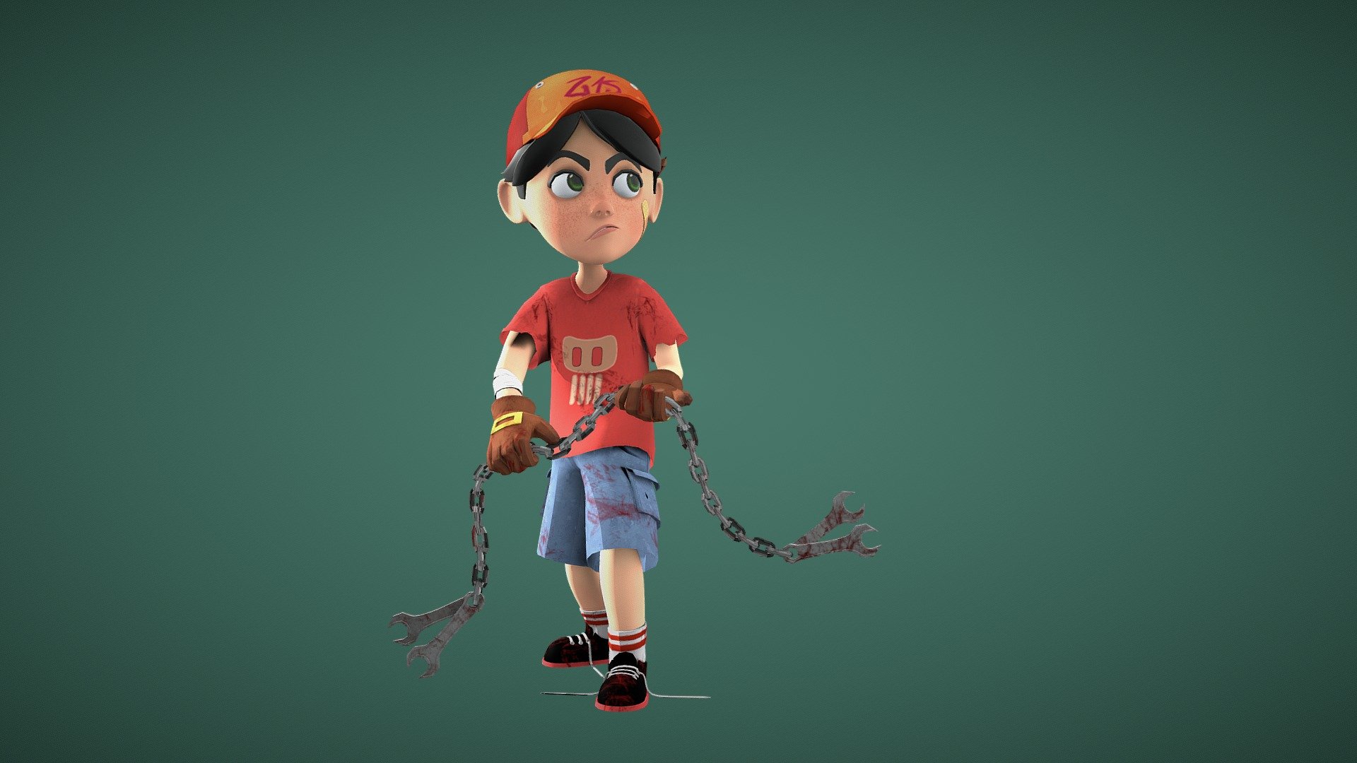 spanner_Boy - Download Free 3D model by snjvsngh_negi [3d2be5f] - Sketchfab