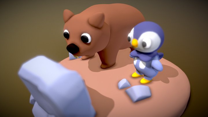 Piplup 3D models - Sketchfab