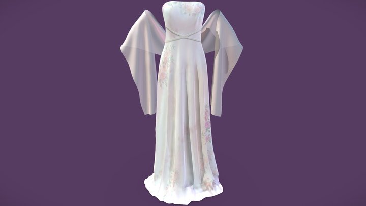 Shawl 3D models - Sketchfab