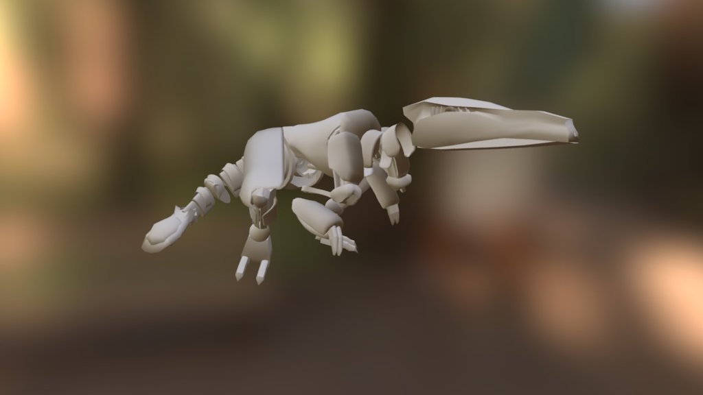 Troodon Bite - 3D model by Kharrlart [3d31d83] - Sketchfab