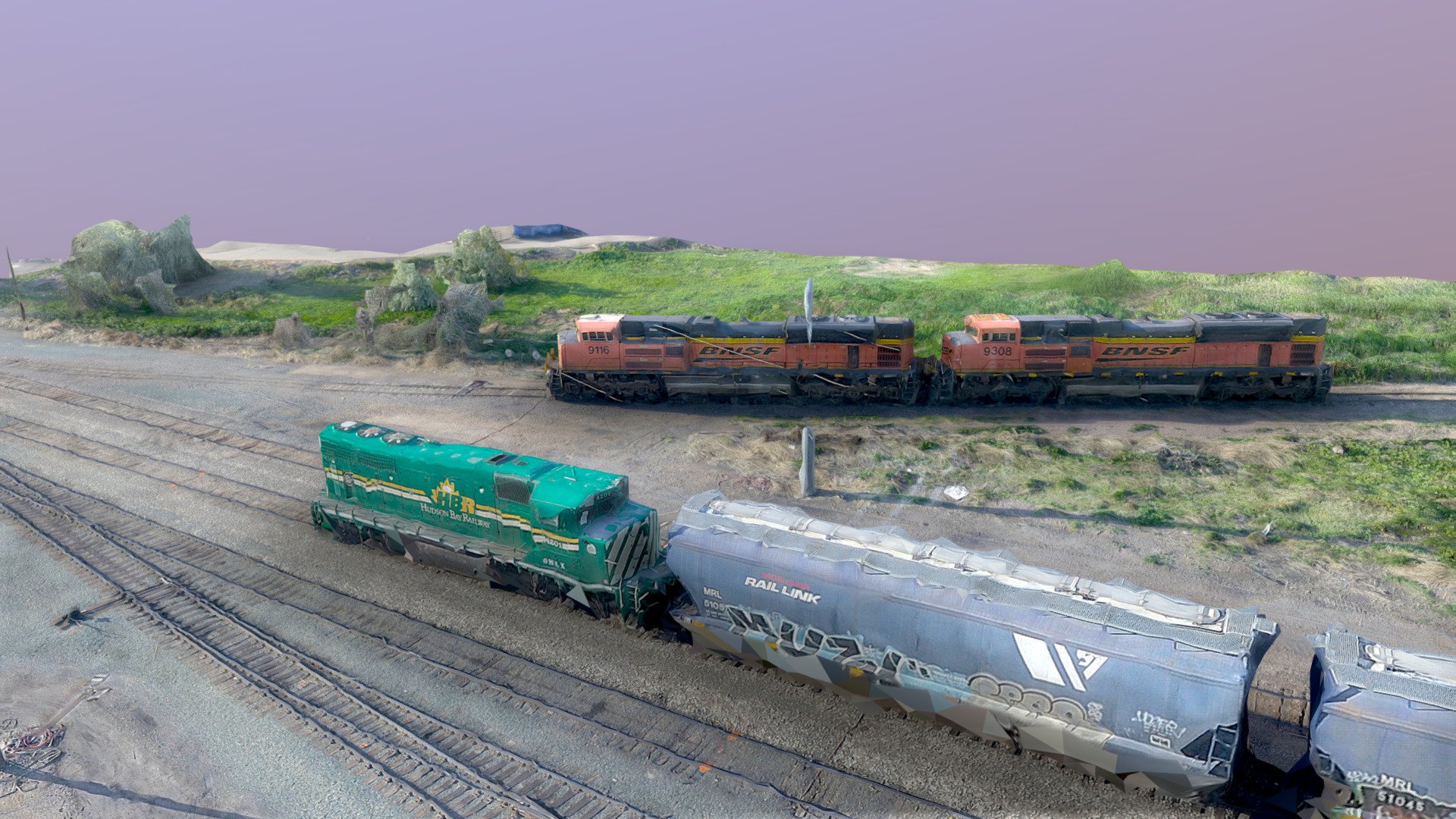 You ready for this...The whole train with engine - Download Free 3D ...