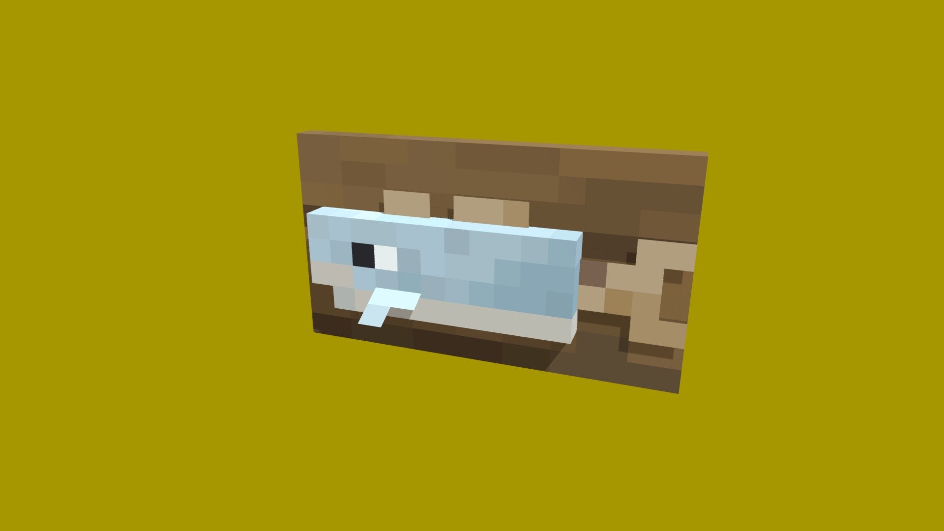 {Minecraft} Wall Moanted Fish - Download Free 3D model by ContinuedOak ...