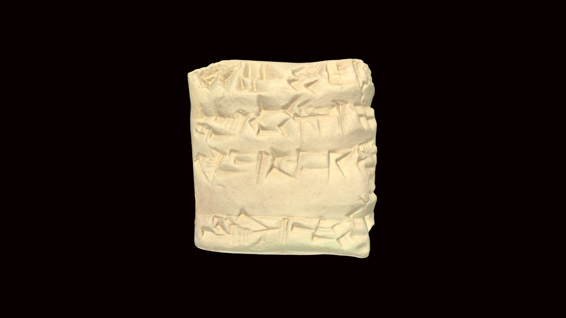 Cuneiform Tablet HMANE1899.2.429 - 3D model by Harvard Museum of the ...