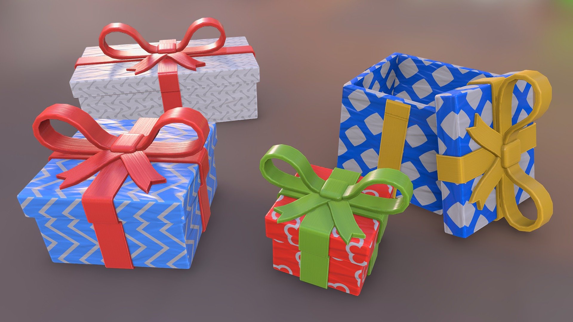 Christmas Present - Buy Royalty Free 3D model by Sebastian.BA [3d3802f ...