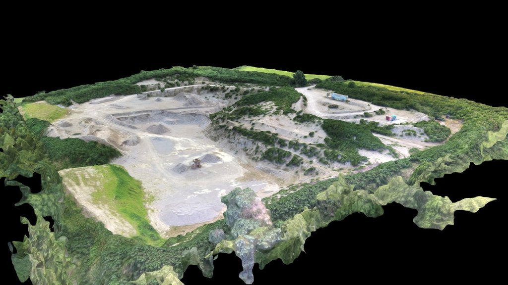 Example : Quarry Model by Aerolistic - 3D model by Media Environents ...