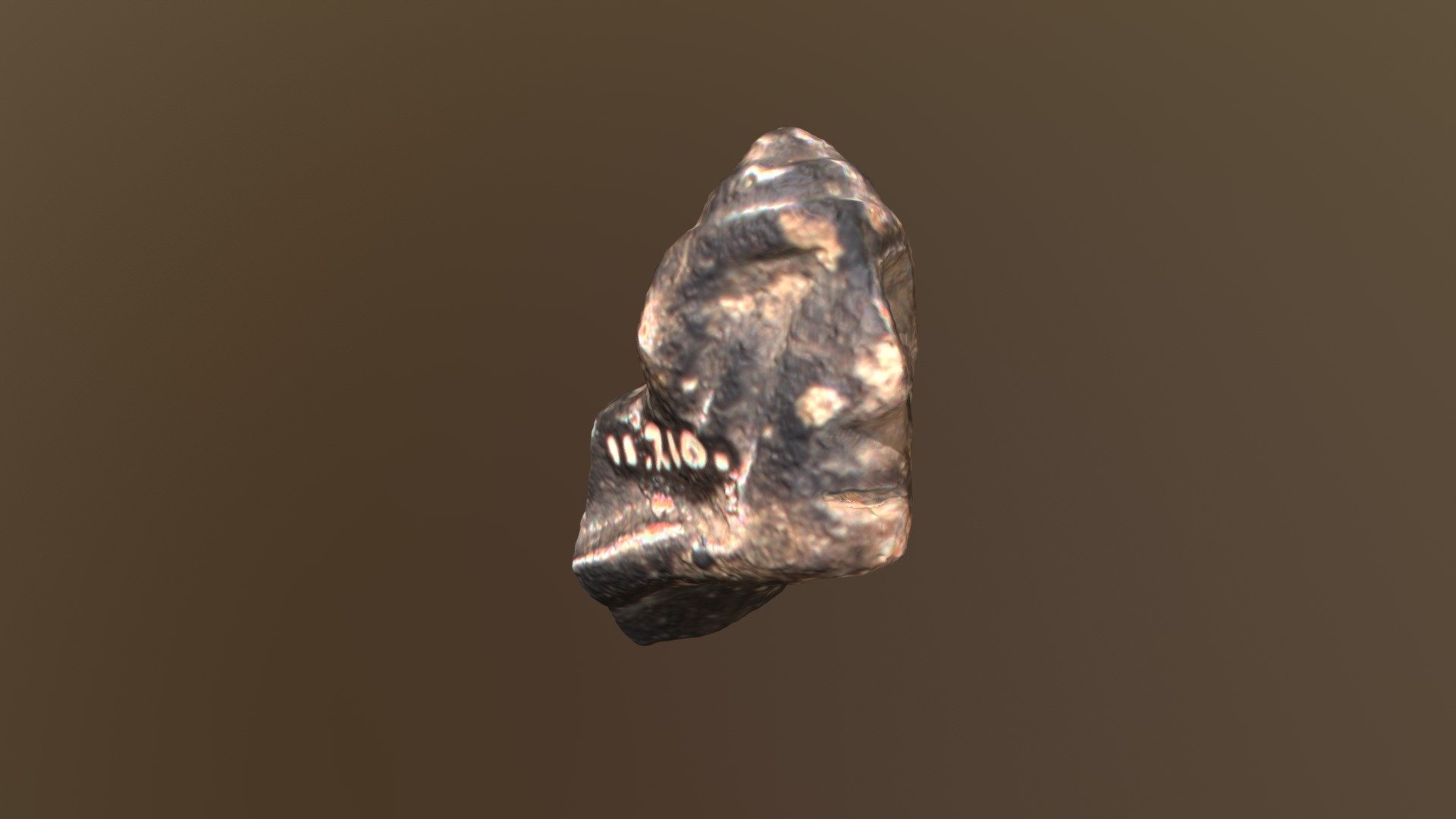 "pinch-face" style smoking pipe (NS 11210) - 3D model by Royal Ontario ...