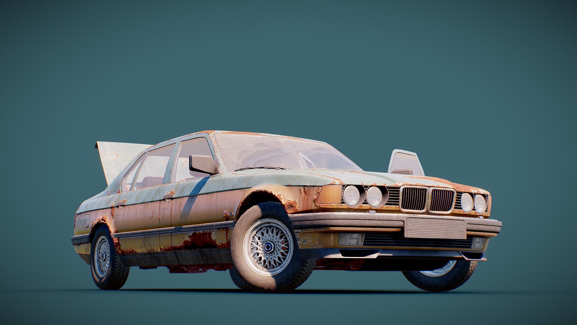 Classic Sedan - 3D model by Azusa (@azusanyan1992) [3d3ba46] - Sketchfab