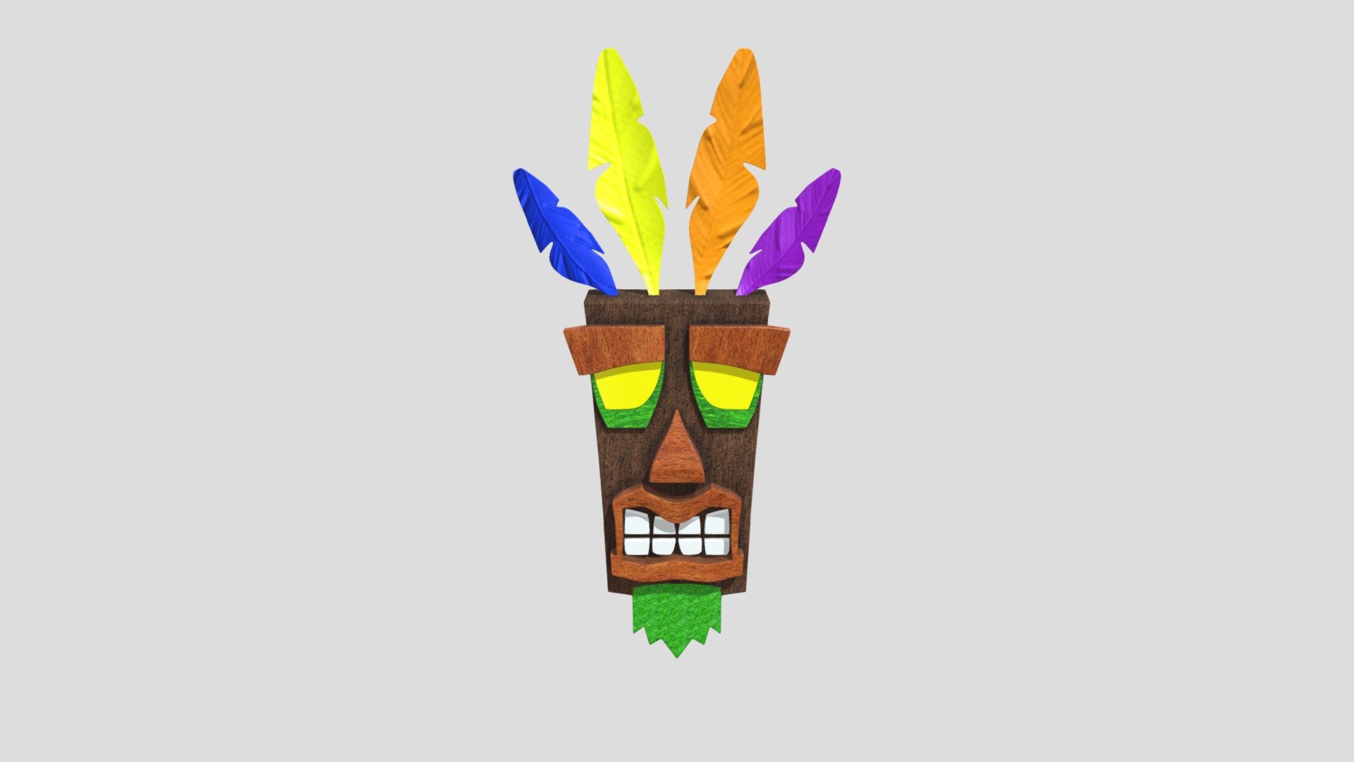 Aku Aku - 3D model by northpoiint [3d3d9c5] - Sketchfab