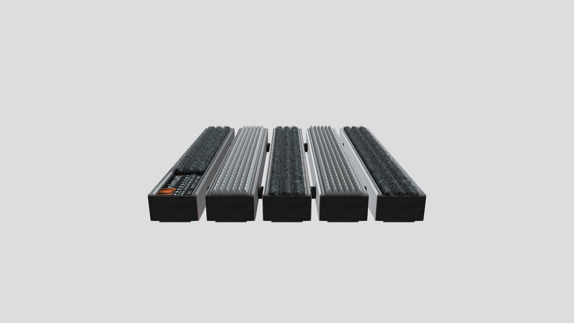 Unimat V 22 RT (gray/gray) - 3D model by Unimat-fabryka-wycieraczek ...