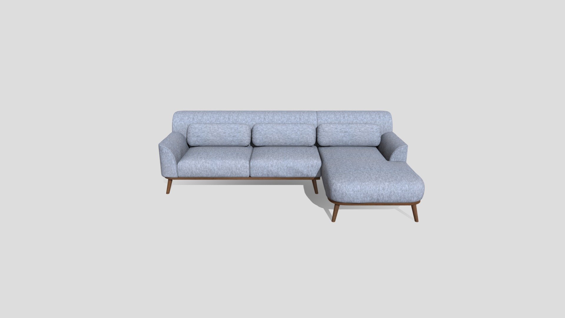 Sectional Sofa - 3D model by marlon prudenciado (@marlprux) [3d3f430] - Sketchfab