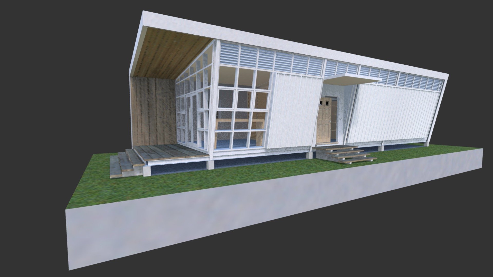 Resthouse - 3D model by archiLAB (@onepixelstudio) [3d3f77e] - Sketchfab
