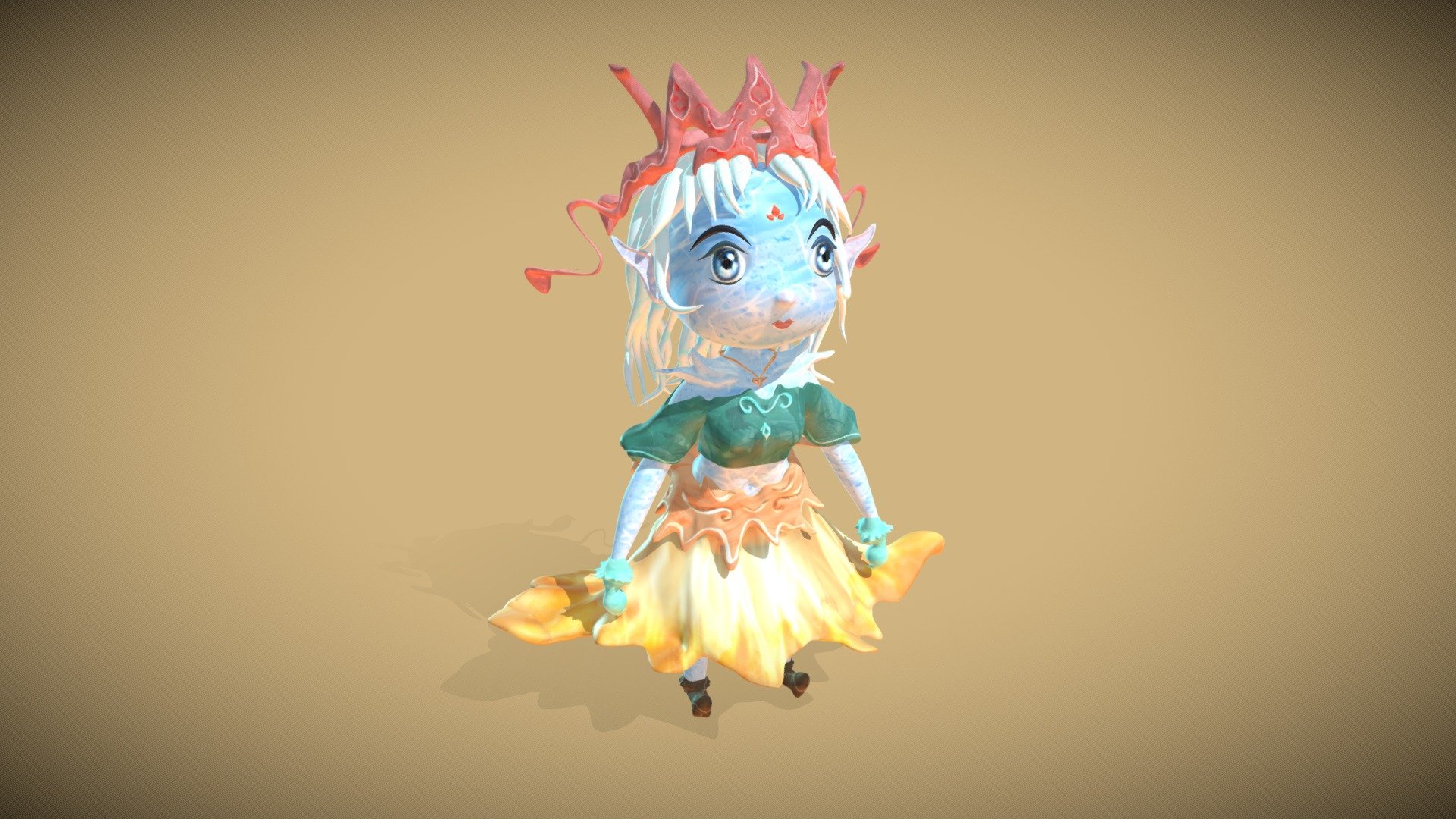 Sea beast - 3D model by winkywink.art (@winkie.star) [3d408de] - Sketchfab