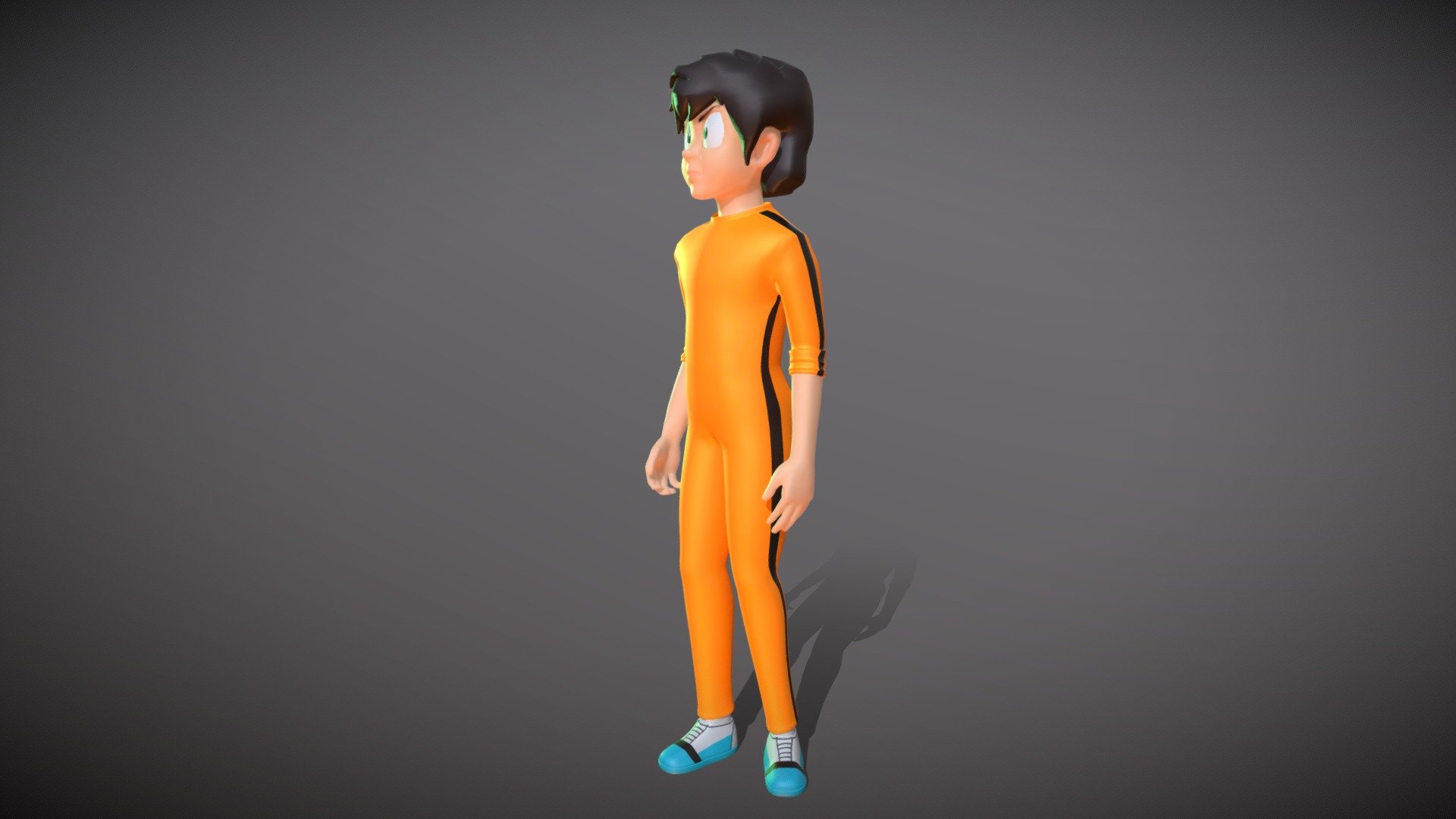 Atarù Moruboshi (Lamù) - Buy Royalty Free 3D model by Andrea Costi ...