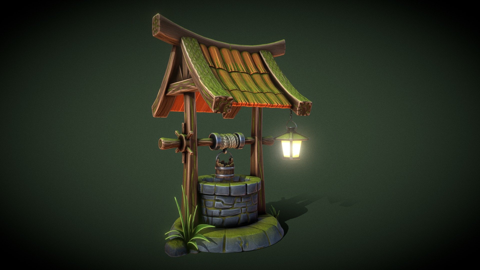 Enchanted Well - 3D model by Mapachin (@Mapachin93) [3d41827] - Sketchfab