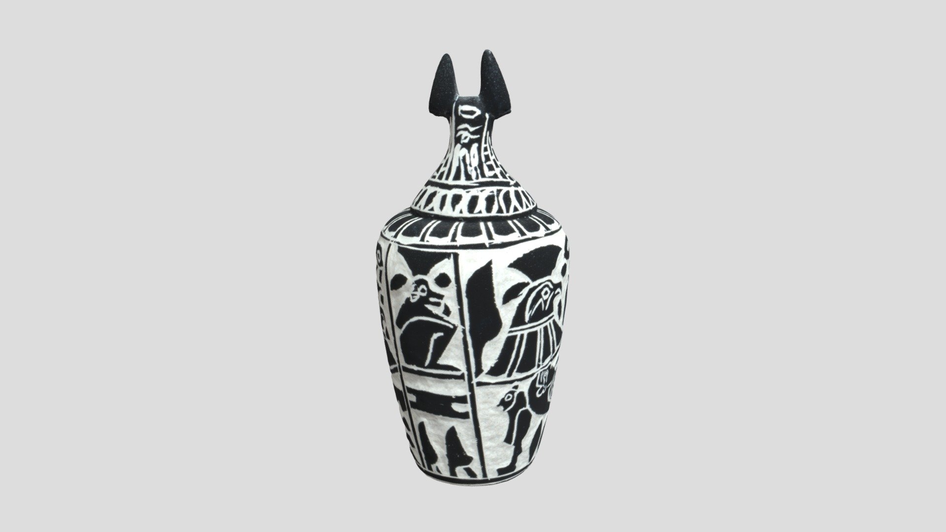Anubis Enigma Vase - 3D model by CG Photogrammetry (@richard.jbacsa ...