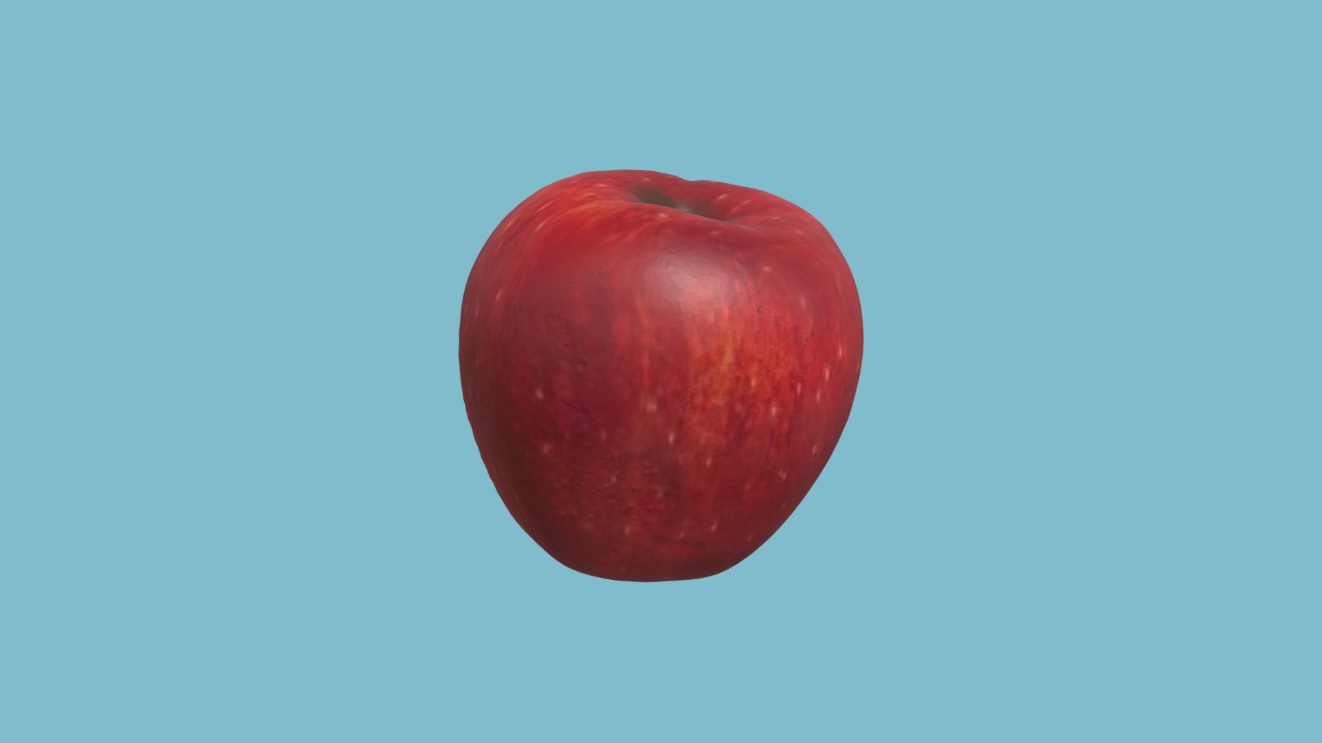 Red Apple - 3D model by DANRELSCAN [3d42548] - Sketchfab