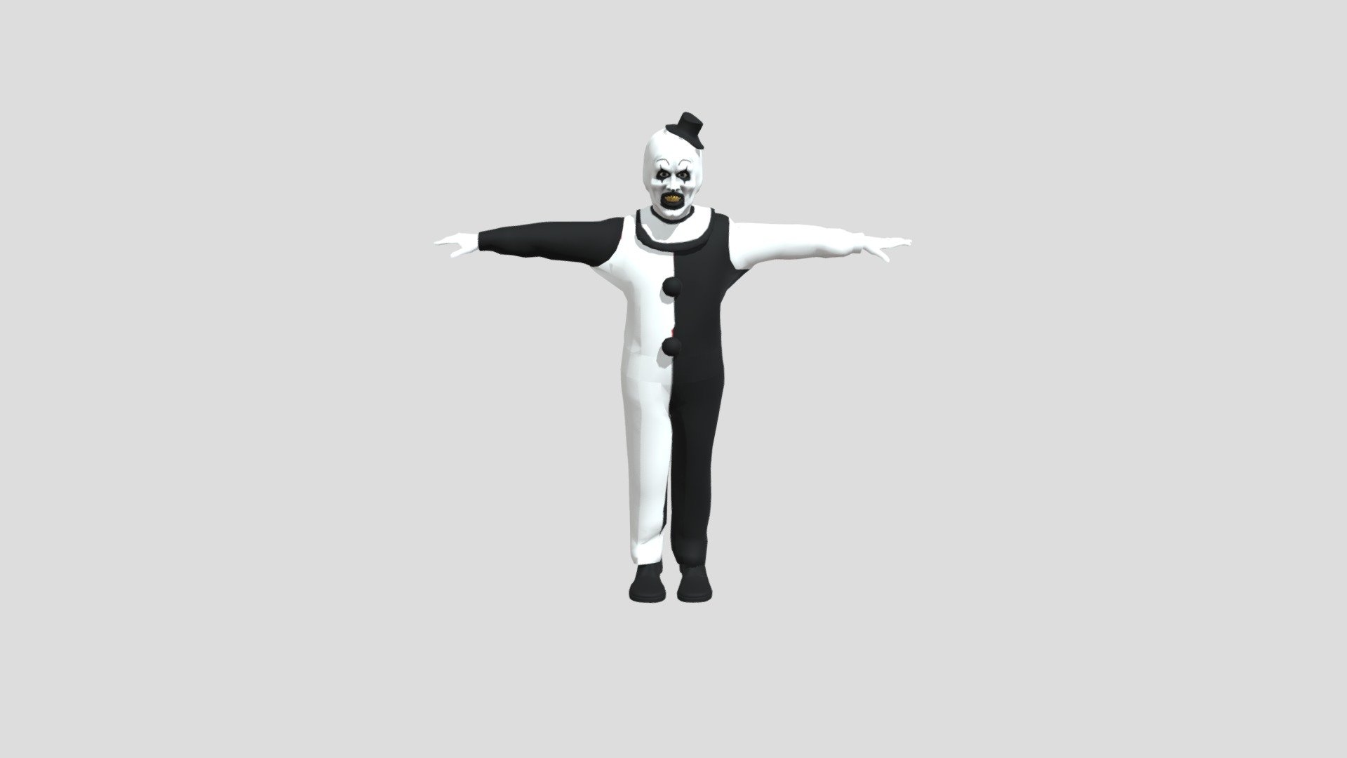 ART THE CLOWN 3D MODEL - Download Free 3D model by yusufenes5855 ...