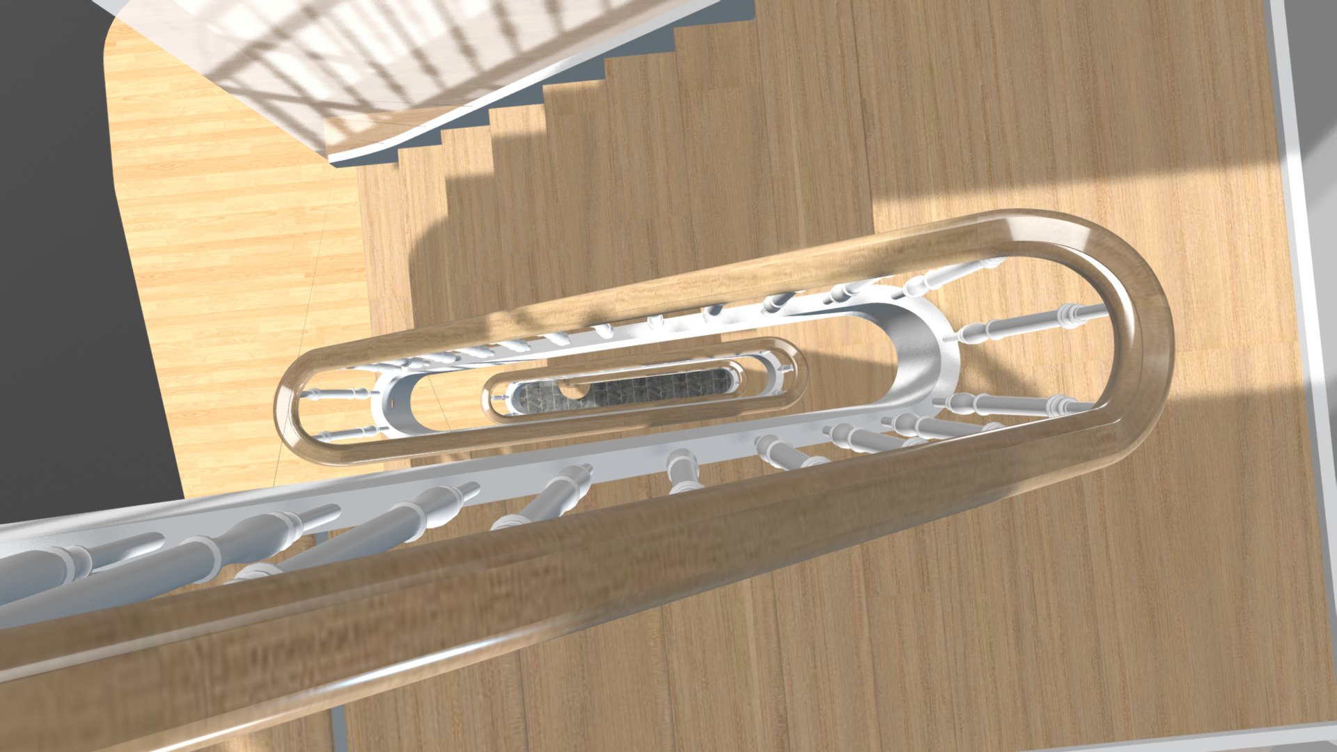 Multiple floors example - 3D model by 3D Software for Stair Design and ...