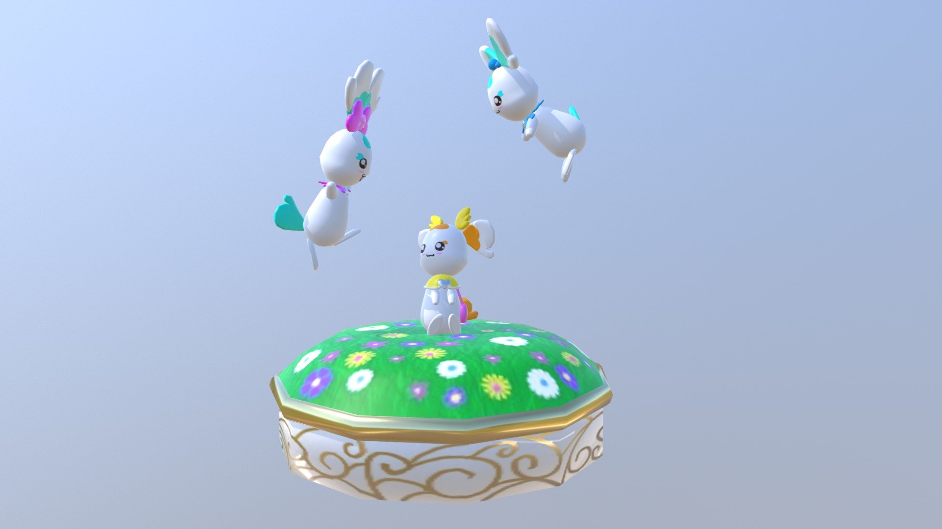 Heartcatch Precure Faeries - 3D model by GlitchTheRabbit [3d4694c ...