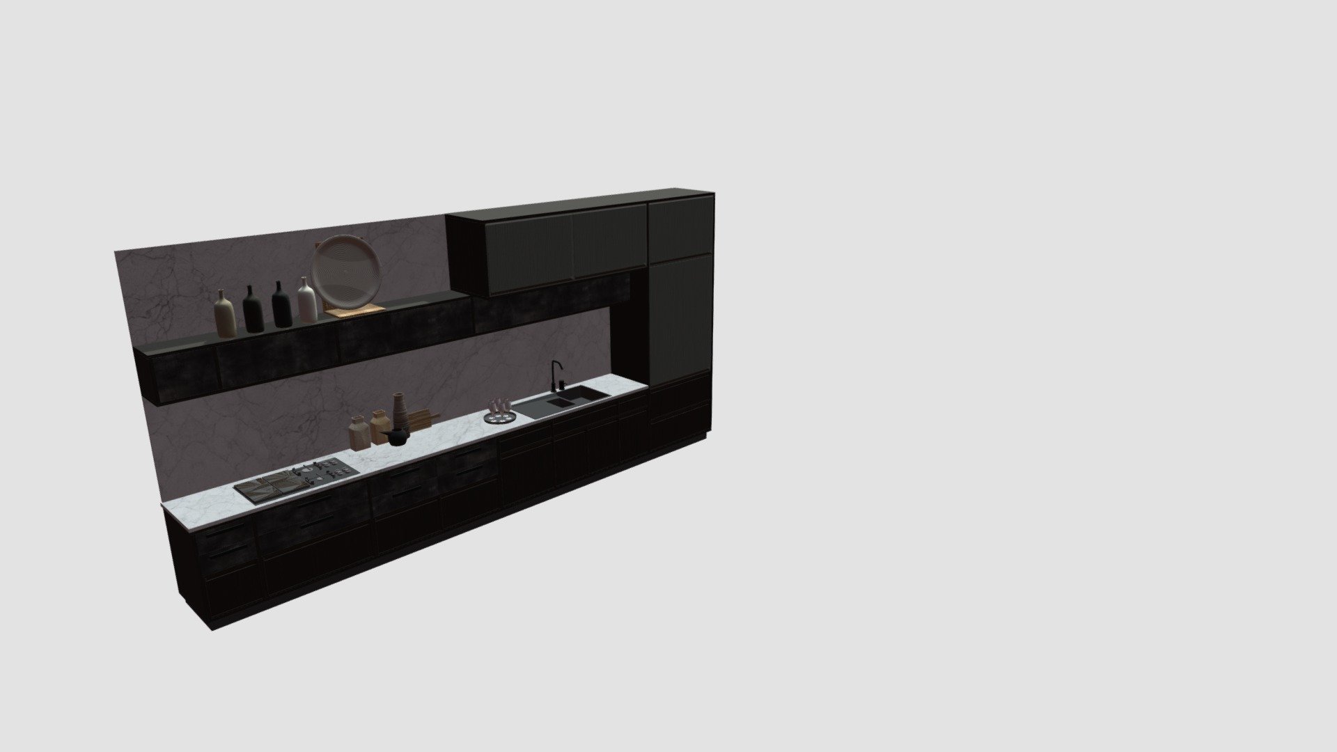 kitchen - Buy Royalty Free 3D model by Evermotion [3d46c5b] - Sketchfab ...