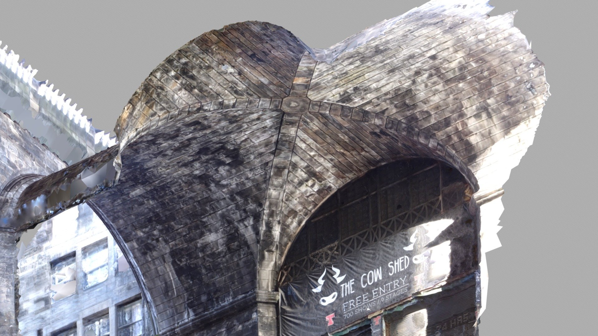Part of George IV Bridge, Edinburgh - 3D model by Bill Harvey ...