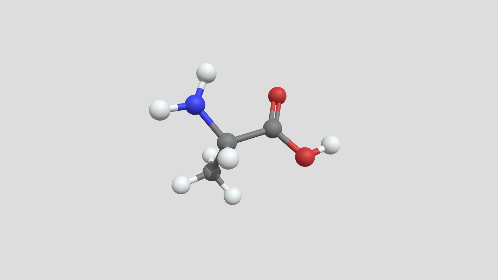 alanine - 3D model by Dien [3d474c0] - Sketchfab