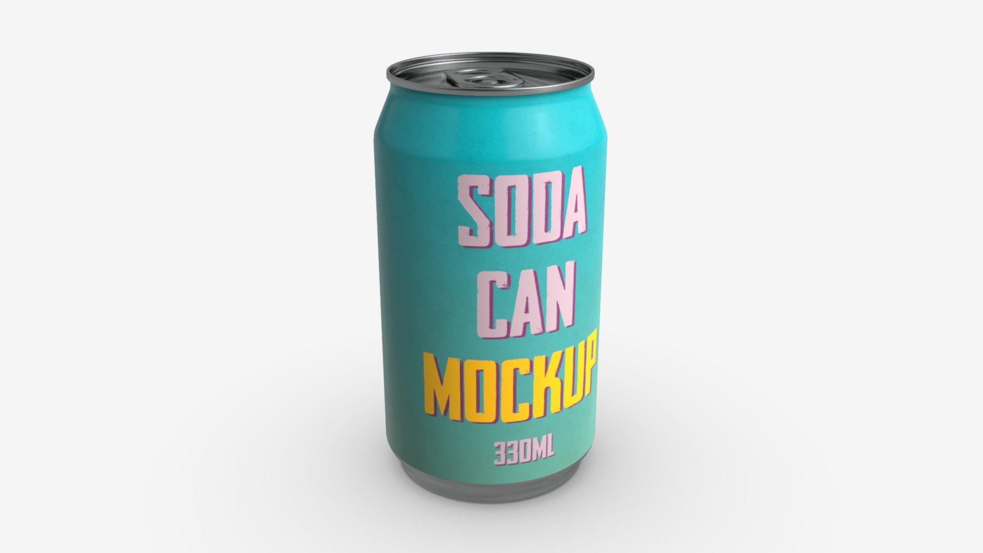 Beverage can 330ml Mockup - Buy Royalty Free 3D model by HQ3DMOD (@AivisAstics) [3d479ef ...