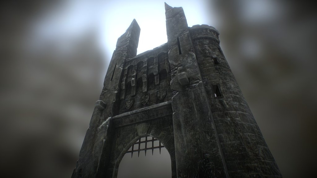 Gate Tower 13 - 3D model by Blochi [3d47ef5] - Sketchfab