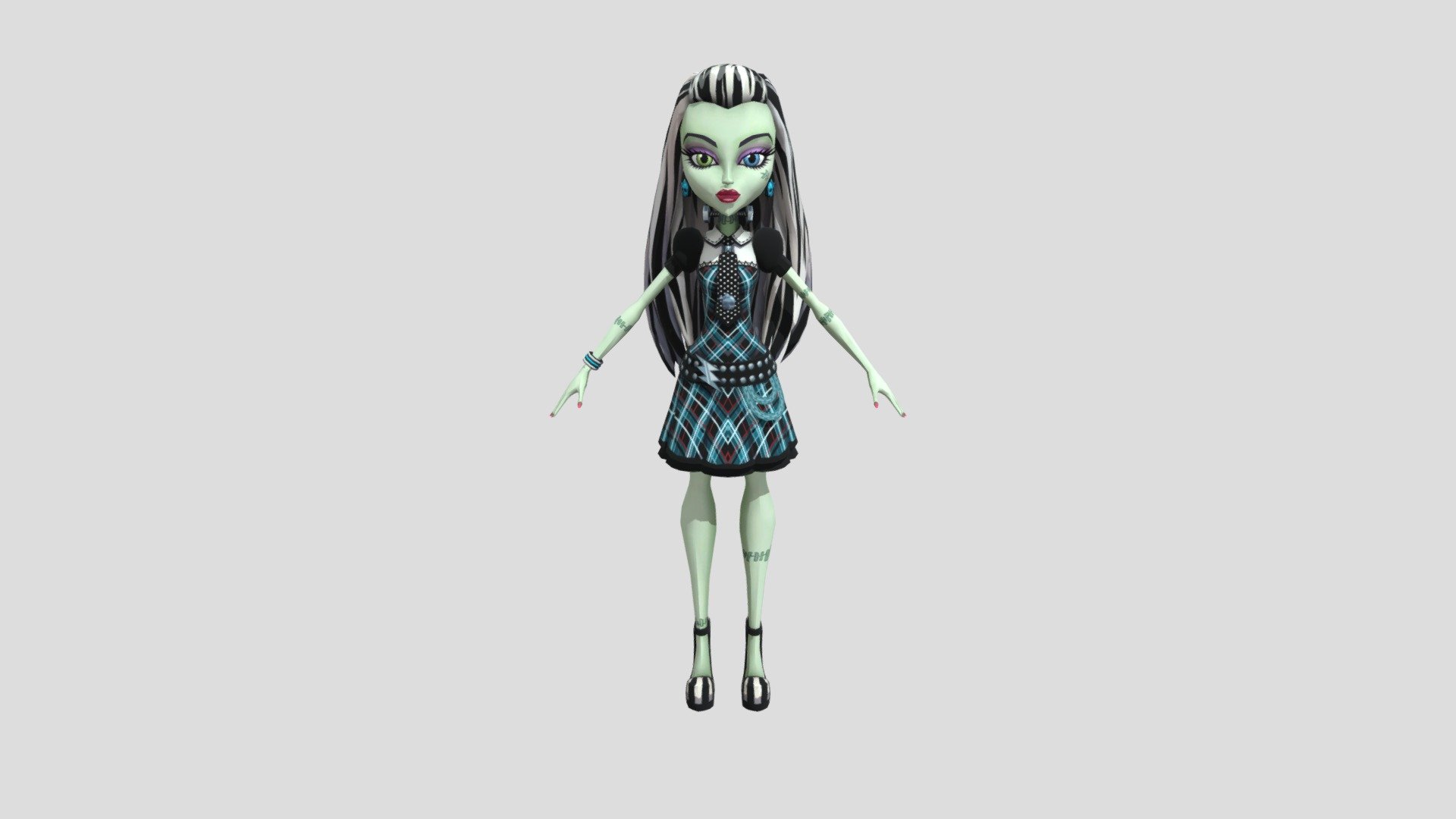 Frankie Stein - Download Free 3D model by Whisp (@Kazouzou10) [3d48174 ...