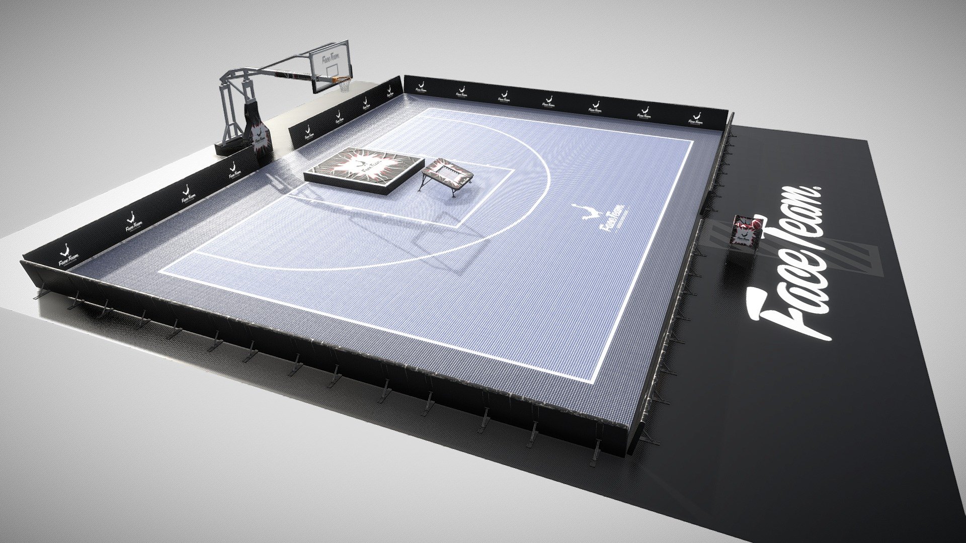 Fiba 3x3 Stage #1 - 3D model by Face Team (@faceteam) [3d48f09] - Sketchfab