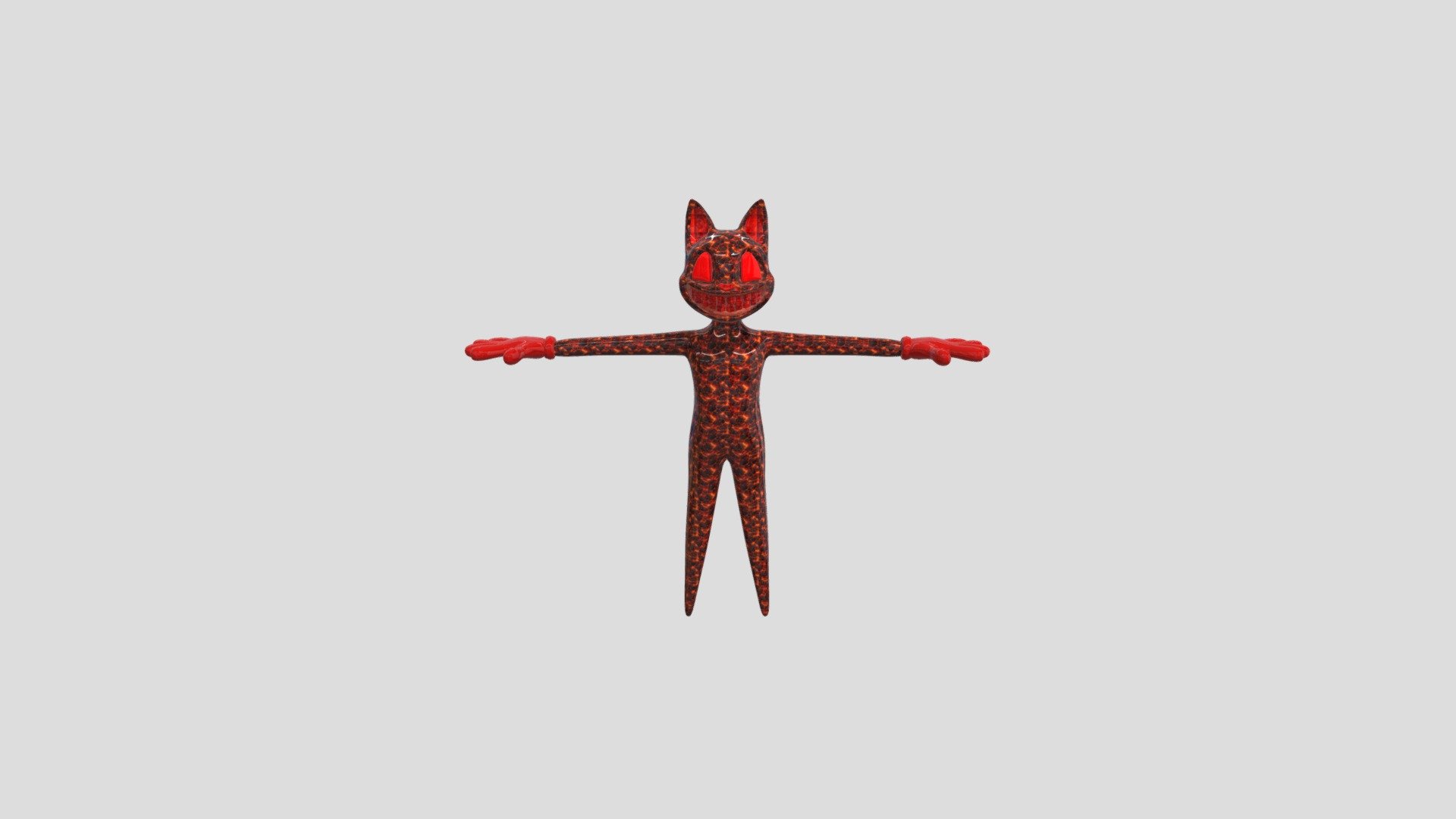 lava cartoon cat - Download Free 3D model by siren head fan ...