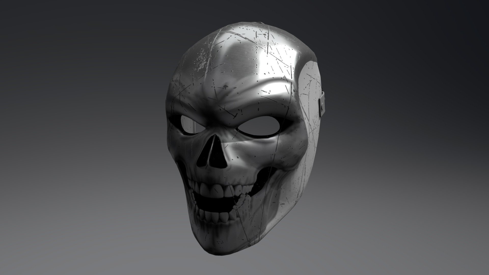 Bank Robber Mask (Skull) - Buy Royalty Free 3D model by ...