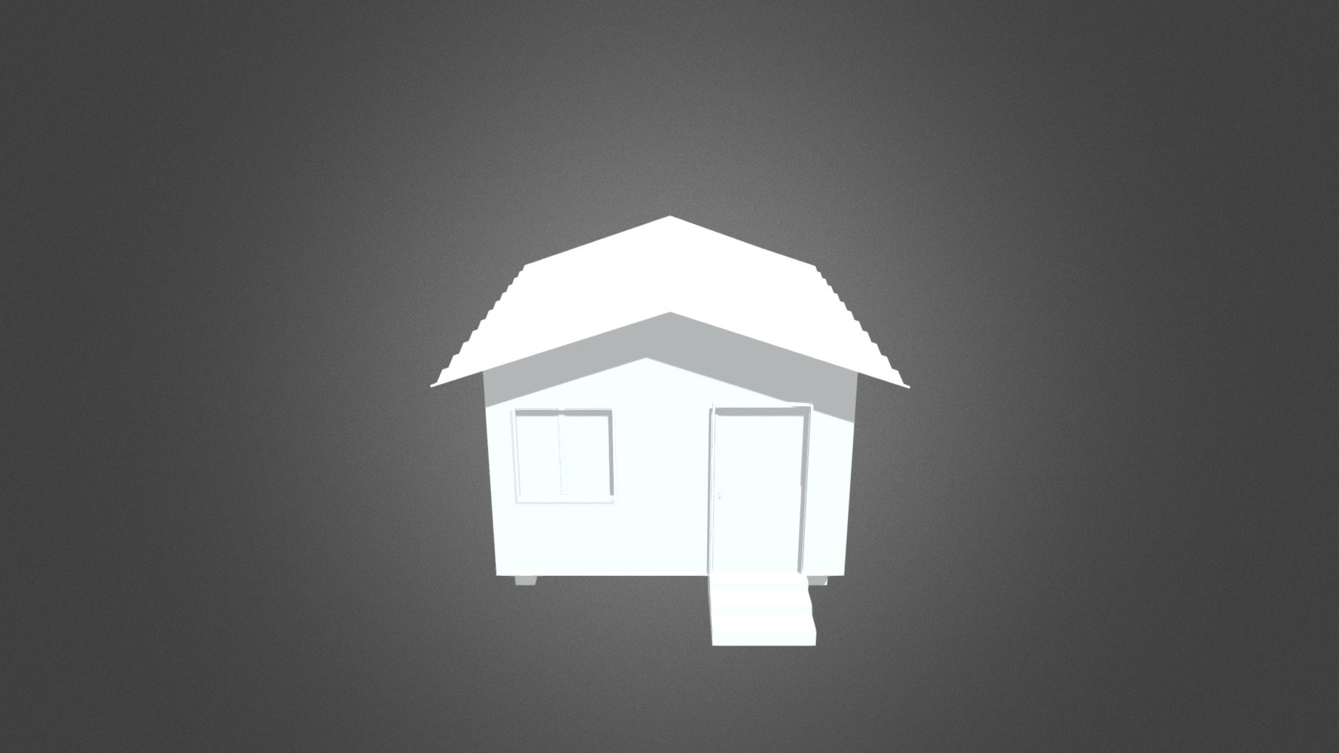 Basic House - Download Free 3D model by Leyser Pinto (@LeyserP ...