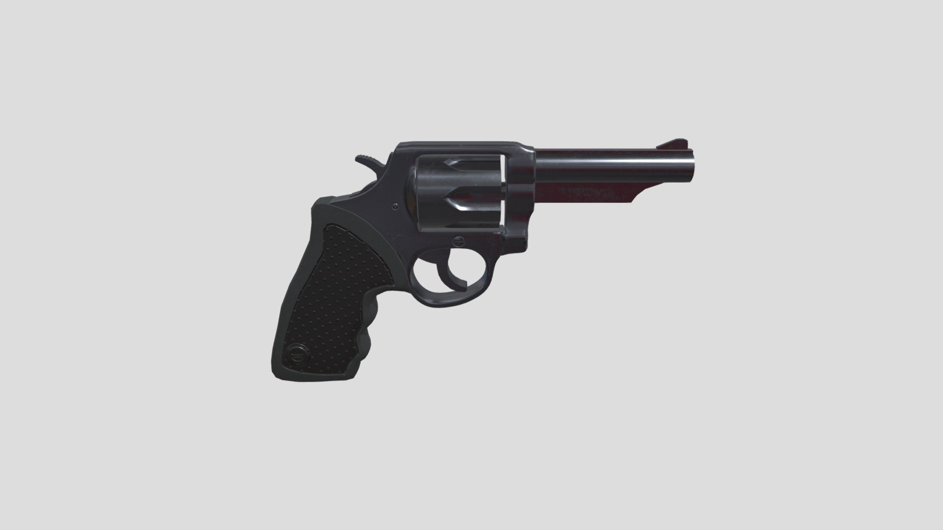 Taurus Model 82 HandGun - Buy Royalty Free 3D model by 3dlowpoly ...