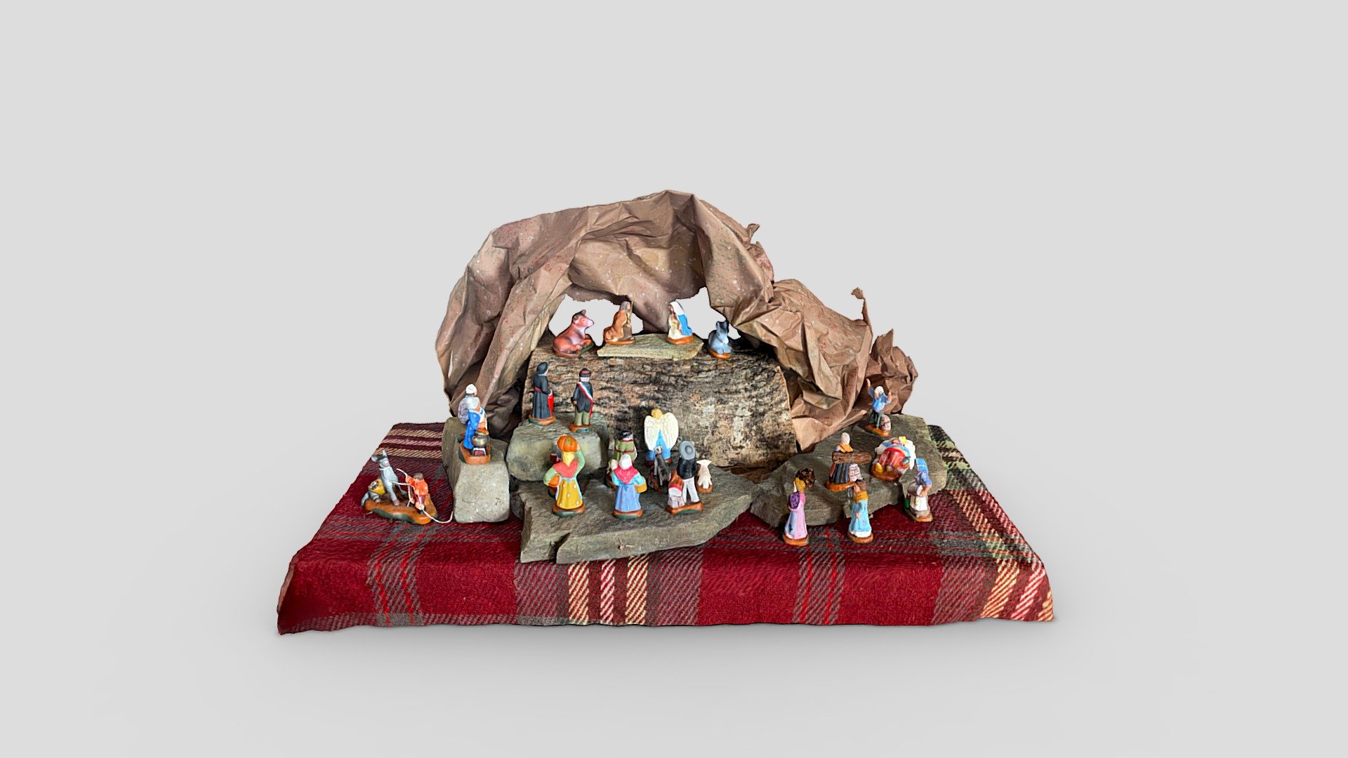 Nativity scene 2022 - 3D model by alban [3d4b74d] - Sketchfab