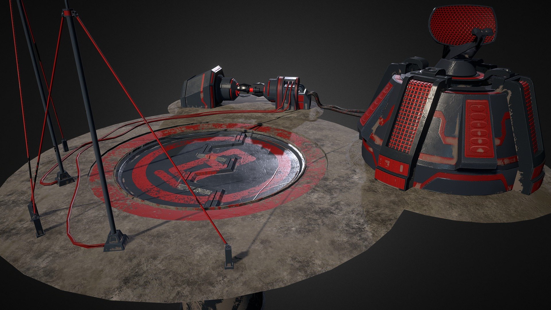 Missile Silo - Download Free 3D model by MikeLuxton [3d4cef0] - Sketchfab