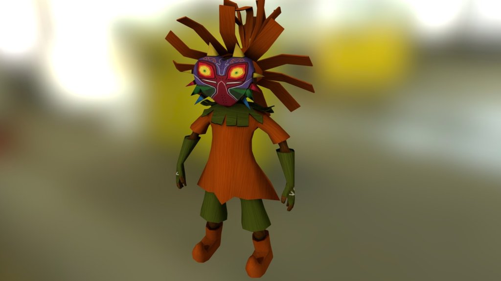 Skull Kid - Download Free 3D model by bobo_the_imp [3d50b26] - Sketchfab