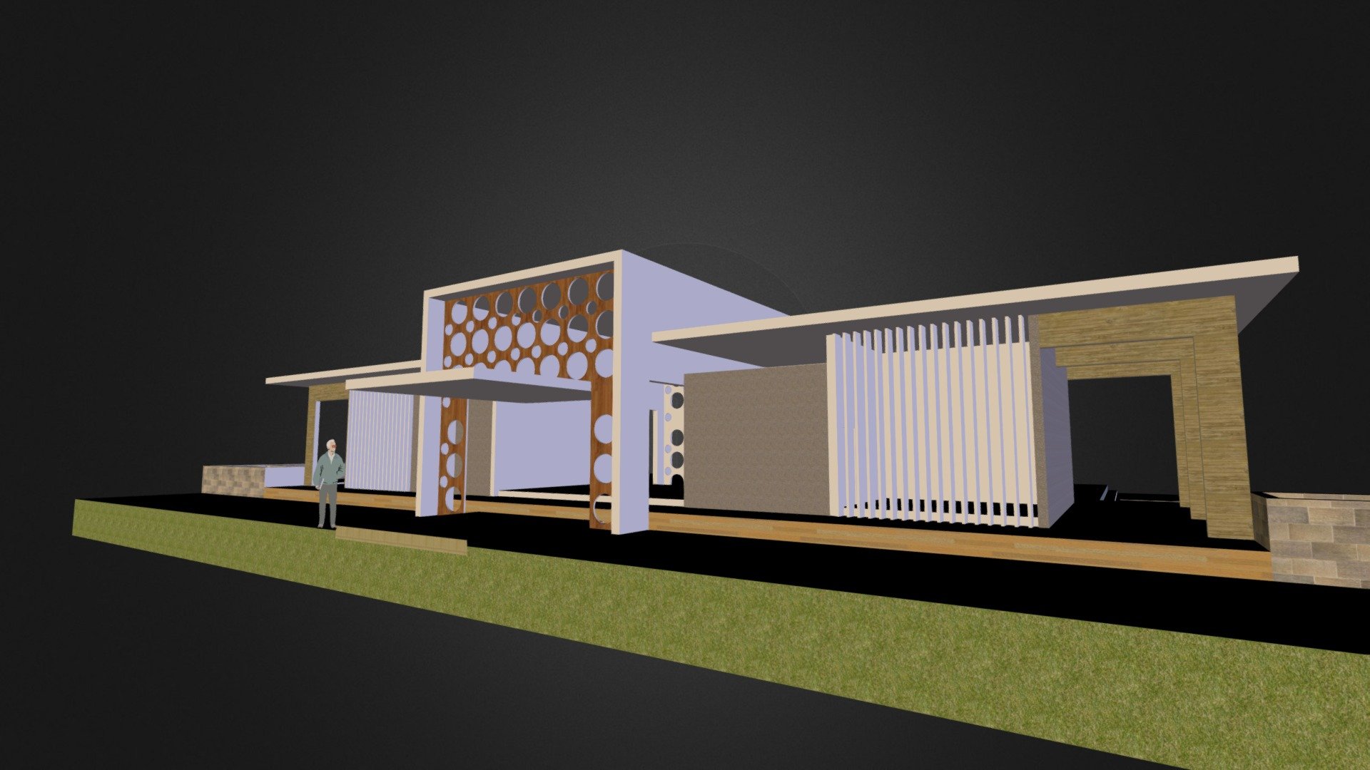 Clubhouse - 3D model by Ardiansyah Basha (@bovian) [3d50e56] - Sketchfab