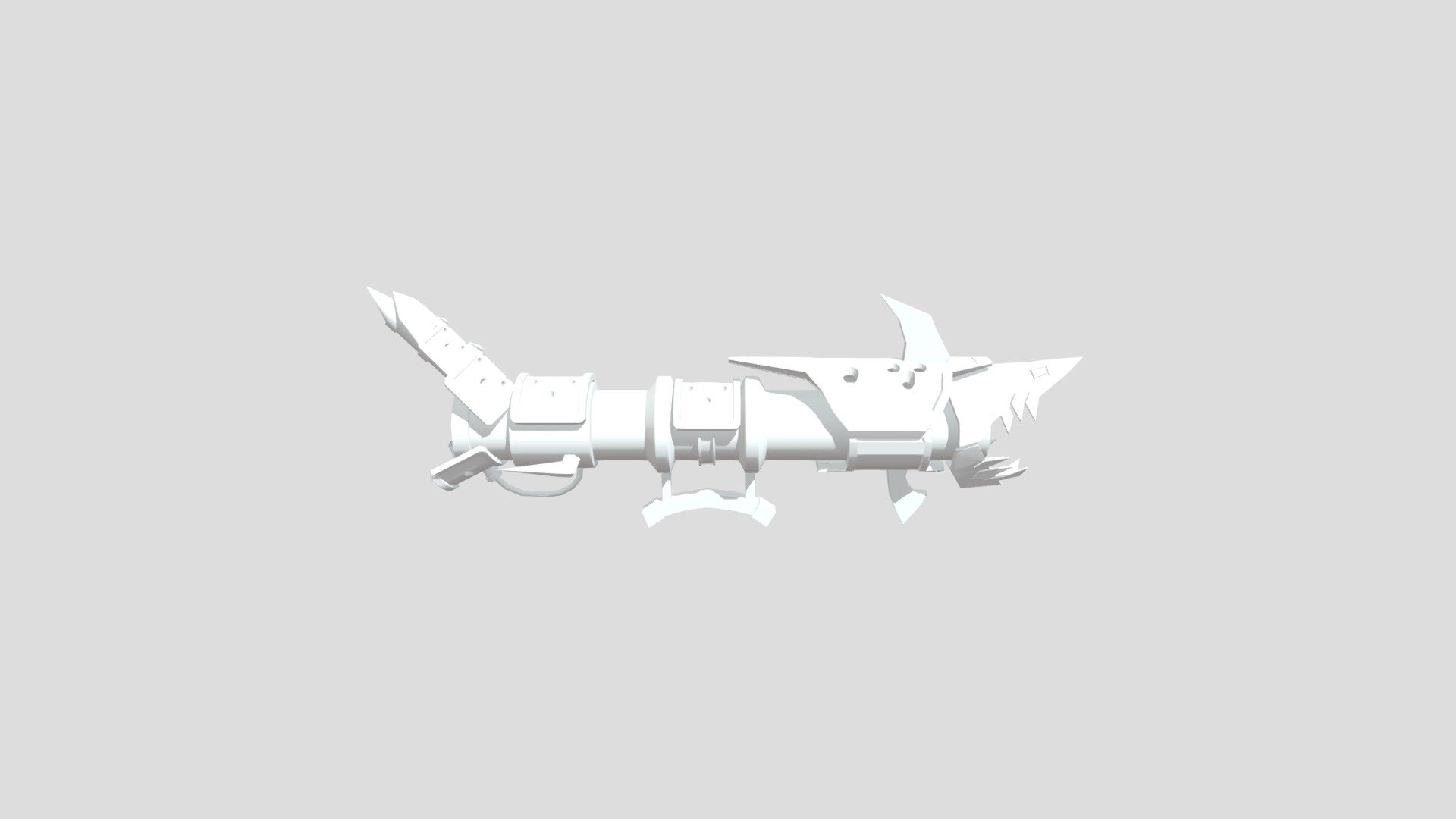 Jinx's Fishbone - 3D model by SAKALA LOKESH (@Lokesh143) [3d50e83 ...