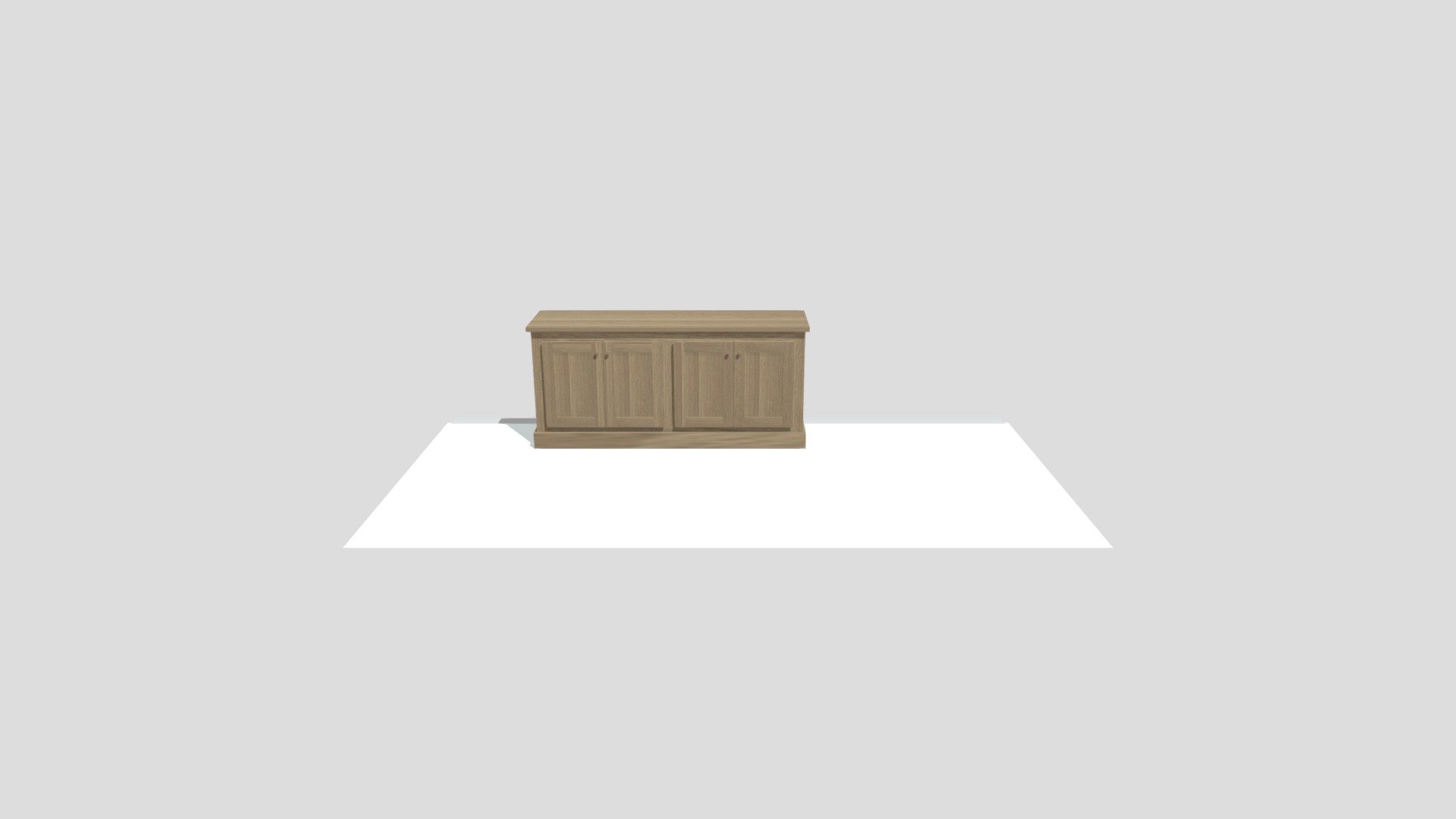 Shirk TV Stand Object file - 3D model by ngrepke [3d51d1d] - Sketchfab