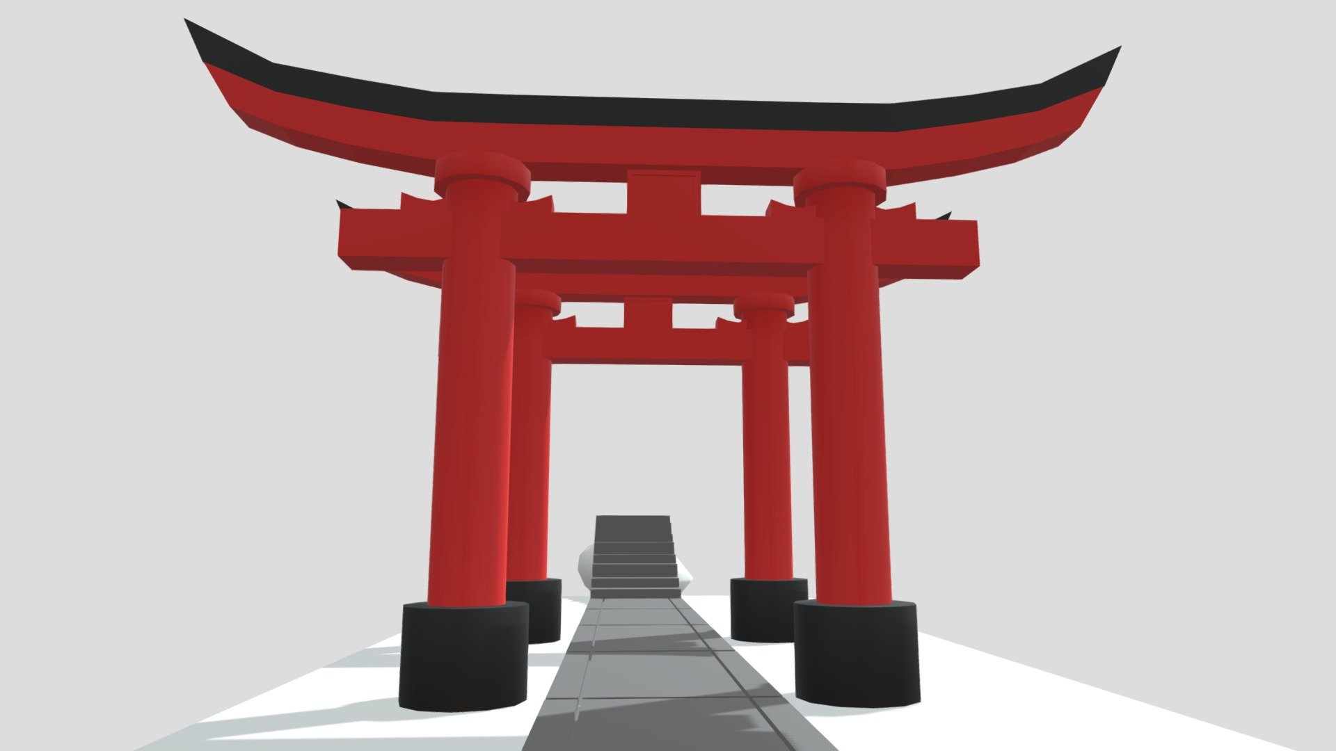 TORII - Download Free 3D model by Divasurya22 [3d524da] - Sketchfab